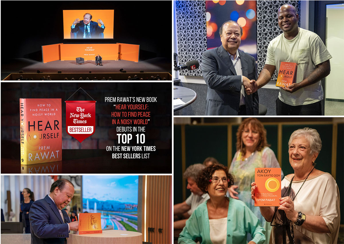 "IT MADE ME WANT TO DANCE WITH GRATITUDE" - Prem Rawat